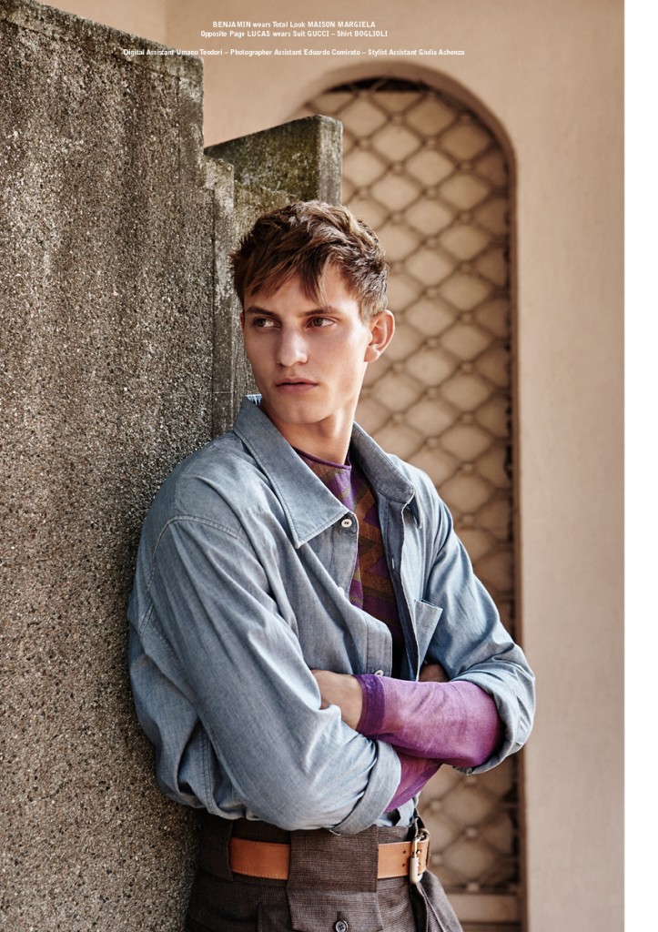 Benjamin Benedek For The Greatest Magazine - Elite Model Look