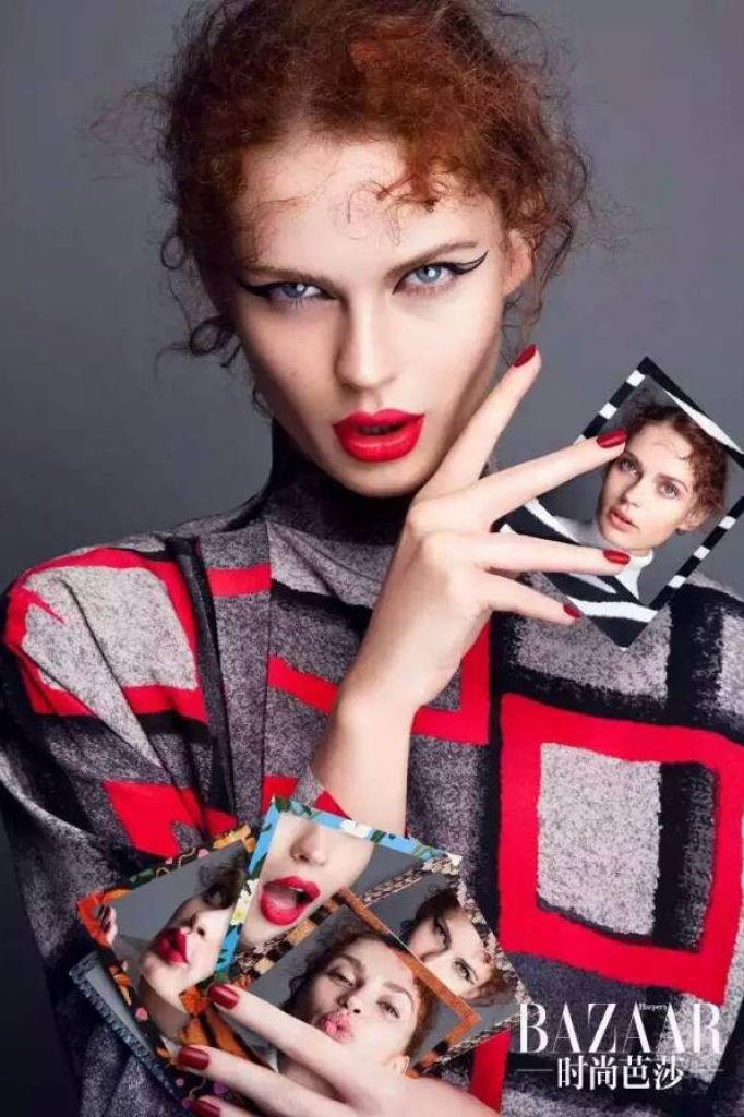 Viktória Bobríková – Harper´s Bazaar – Zhang Haoran - Elite Model Look
