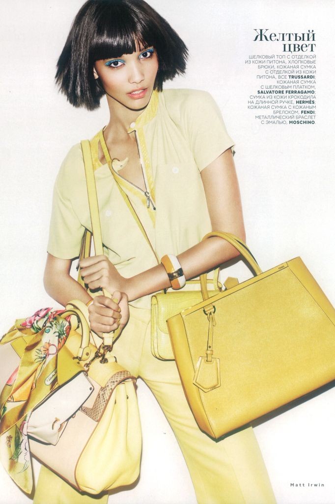 Cora Emmanuel - Vogue Russe - Elite Model Look