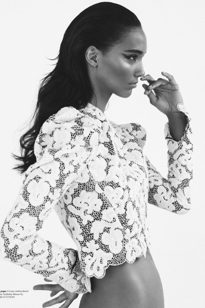 Cora Emmanuel Pour Wonderland Magazine - Elite Model Look